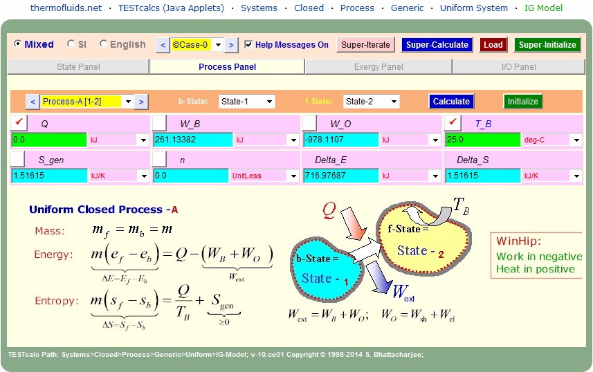 Compression, Expansion, and Other Process Analysis - Analyze Processes involving Mixing and ...
